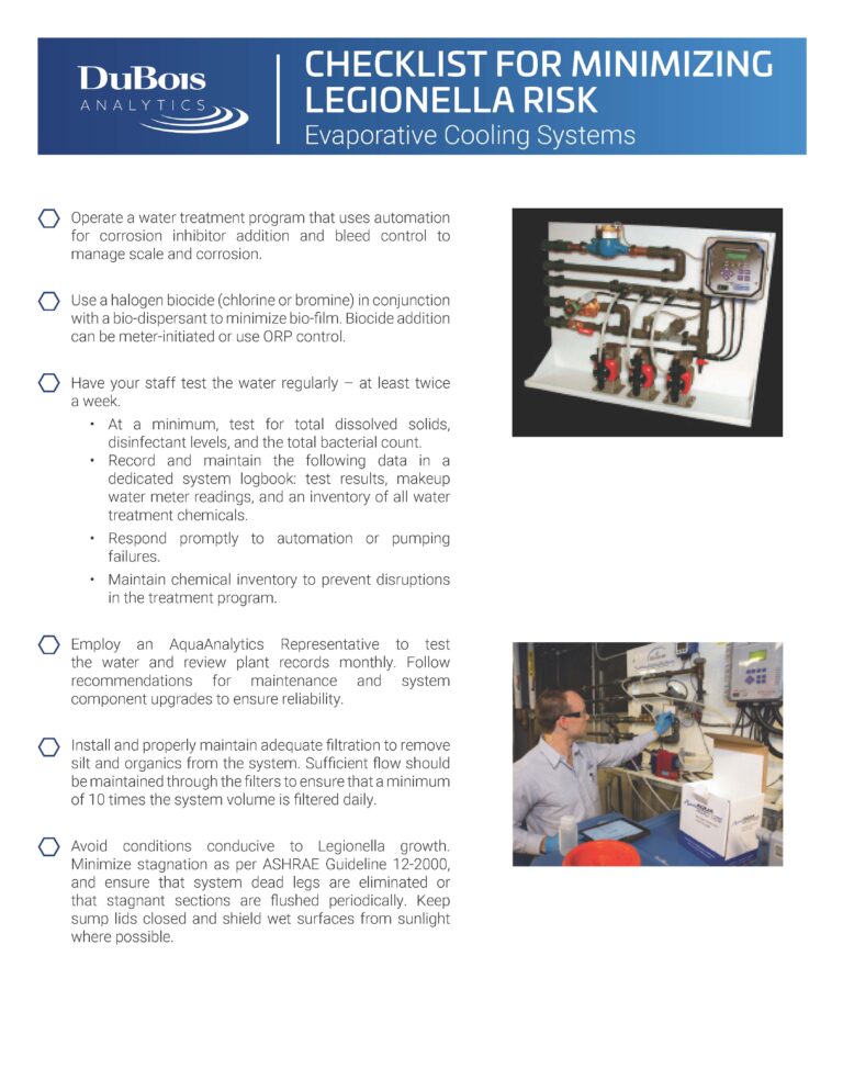Legionella Resource Library | Water Treatment